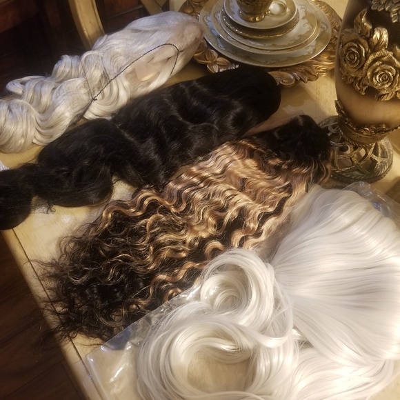 Accessories | Nwt Wig Beauty Bundle 4 Wigs | Poshmark